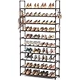 Amazon.com: VTRIN 10 Tiers Shoe Rack Tall Large Capacity 50 Pairs Wide ...