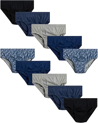Van Heusen Men's Low Rise Underwear Briefs (10 Pack) at Amazon Men’s ...