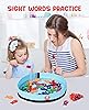 GAMENOTE Sight Words Wooden Magnetic Fishing Game - 220 Fish, Phonic ...