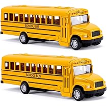 Battat Yellow Toy Bus Driven By Battat Remote Control School Bus Toy ...