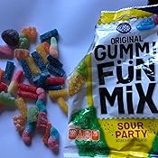Amazon.com : Original Gummi Fun Mix Candy, Sour Party, 5 oz bag ...