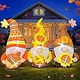Amazon.com: 6FT Thanksgiving Inflatable Three Dwarfs Inflatables ...
