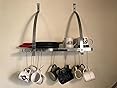 Amazon.com: Sorbus Kitchen Wall Pot Rack with Hooks — Decorative Wall ...