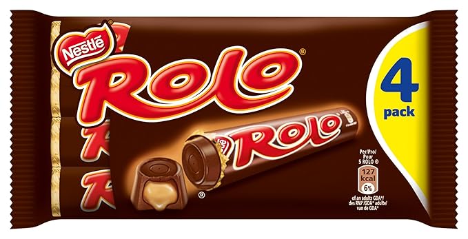 Nestlé Rolo Milk Chocolate, 4x52g (Pack of 16, Total 64 Bars): Amazon ...