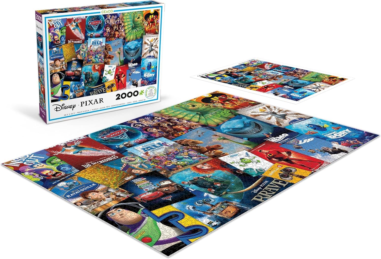 Mua Ceaco - Disney / Pixar - Movie Posters - 2000 Piece Jigsaw Puzzle ...