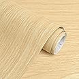 Amazon.com: Fititem 472inL 17.3inW Wood Grain Contact Paper Light ...