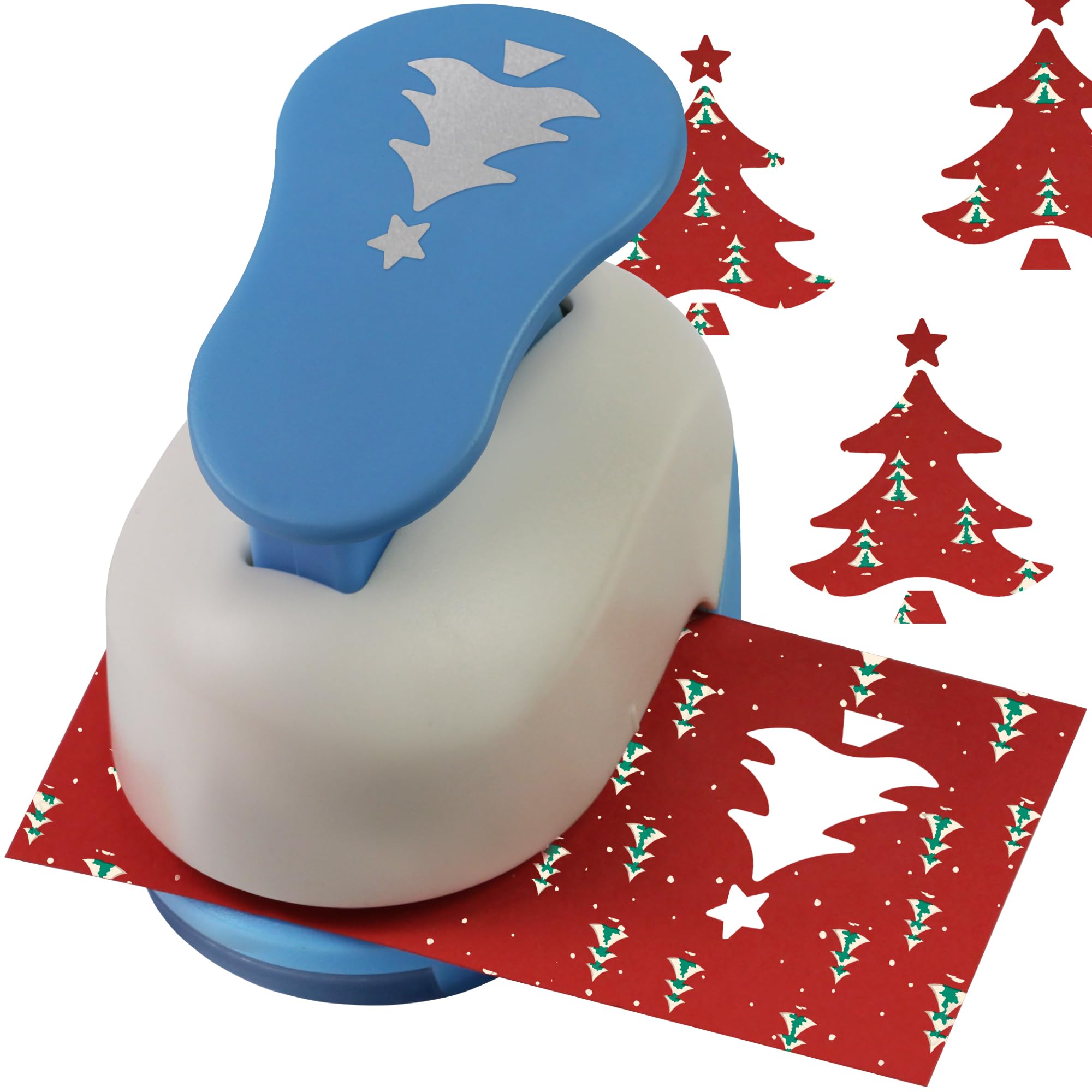 Mua Christmas Tree Punch for Craft 1-Inch, Paper Punch Pine Tree for ...