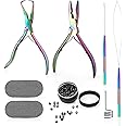 Amazon.com : Gomake Microlinks Hair Extensions Kit, Hair Extension ...