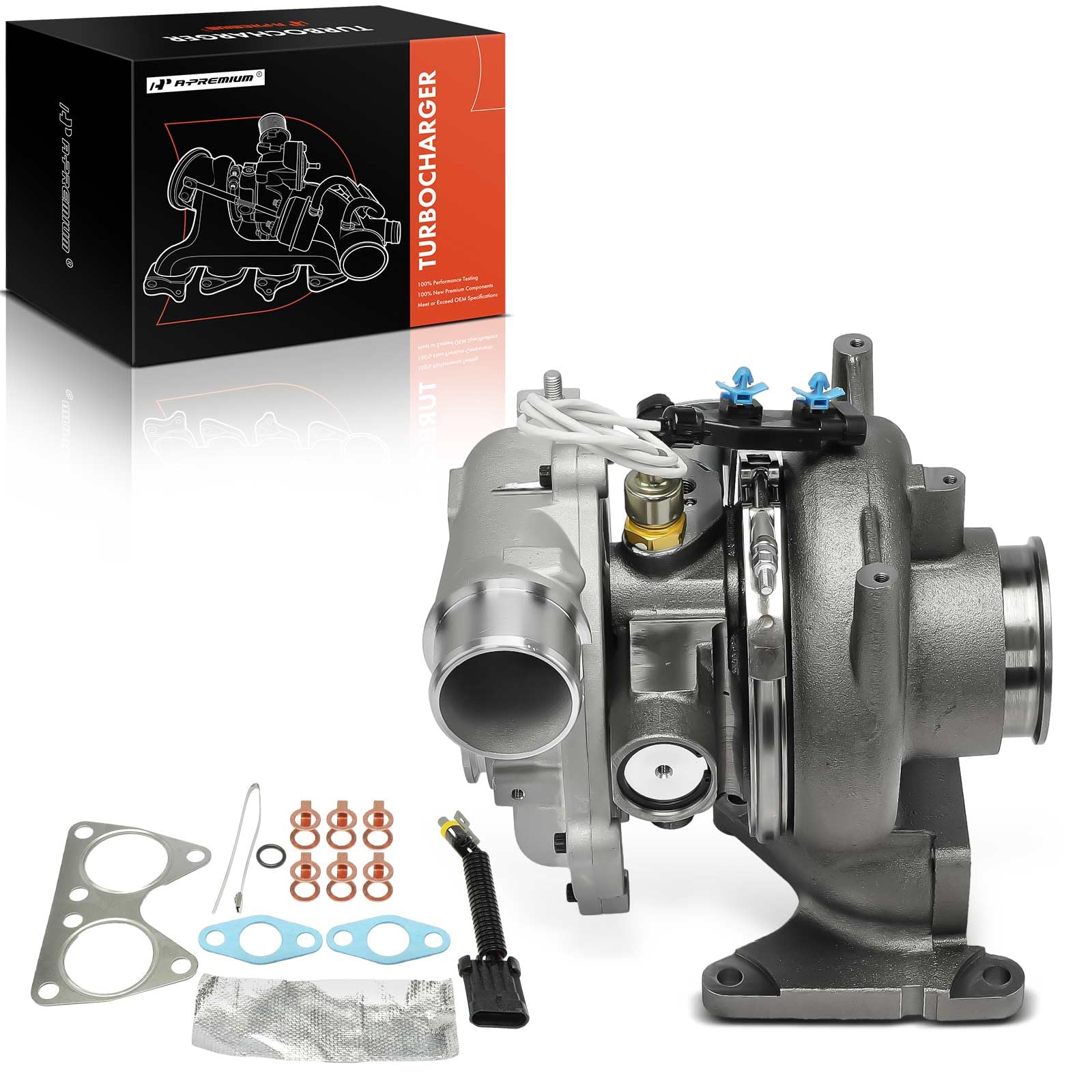 A-Premium GT3788VA Complete Turbocharger Turbo Kit with Gasket ...