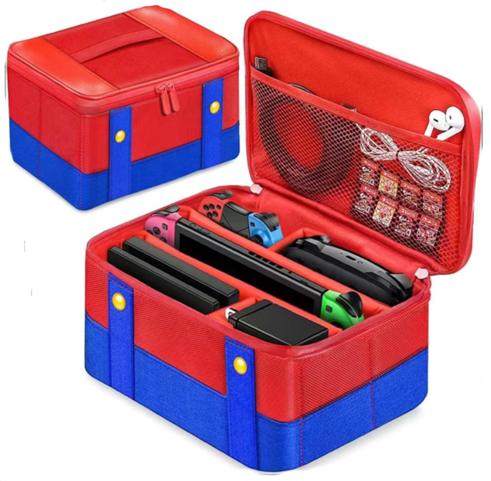 ZOAONWKS Storage bag for nintendo Switch Carry Case, Storage Carrying ...