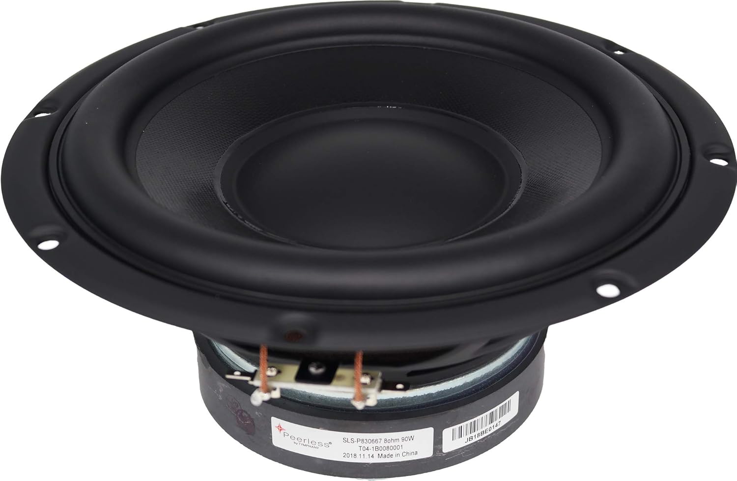 Amazon.com: Peerless by Tymphany 830667 8" Paper Cone SLS Subwoofer ...