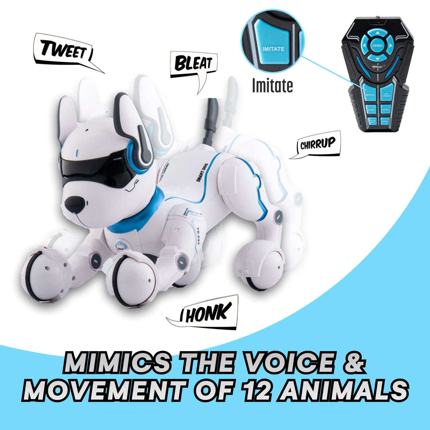 Mua Programmable Robotic Dog Toy - Remote Control Pet with Touch ...