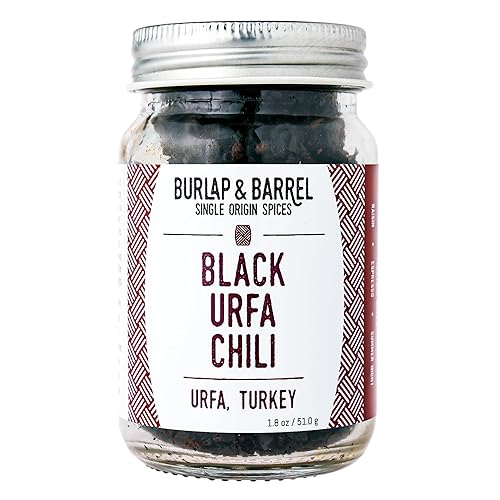 Burlap & Barrel | Black Urfa Chili | As Seen On Shark Tank! | Deeply ...
