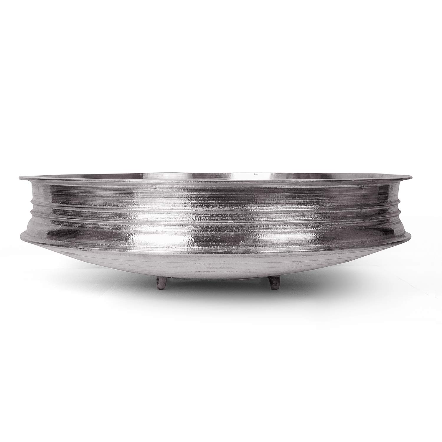 Buy Mannarcraft Large Indalium Uruli (Diameter 22 Inch)/Aluminium Pot ...