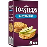 Amazon.com: Toasteds Crackers, Party Snacks, Lunch Snacks, Savory Onion ...