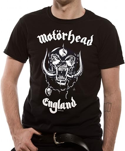 Mens Motorhead England 5327Tsbpl T-Shirt: Amazon.co.uk: Clothing