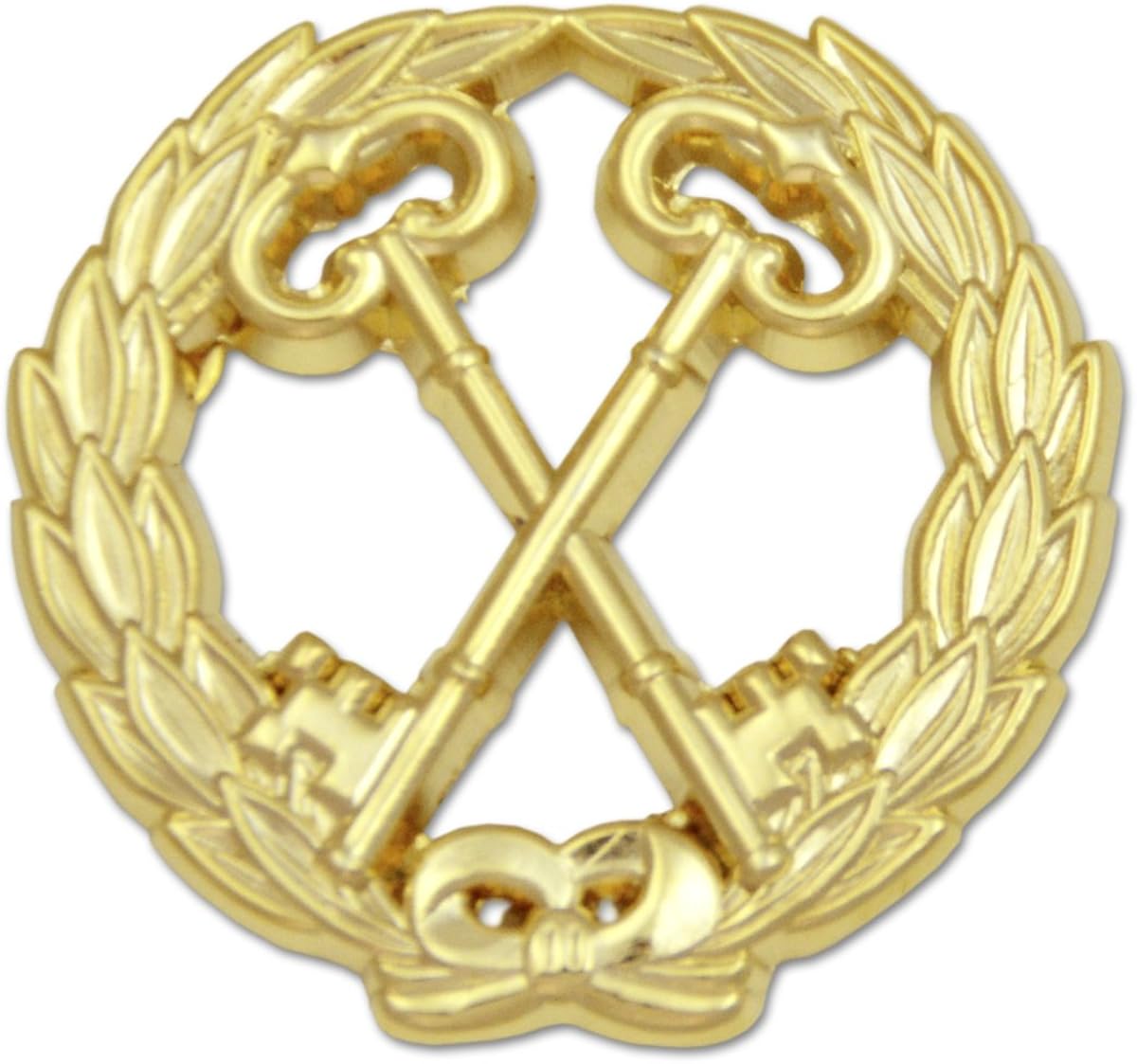 Amazon.com: Wreathed Treasurer Keys Masonic Lapel Pin - [Gold][1 1/4 ...