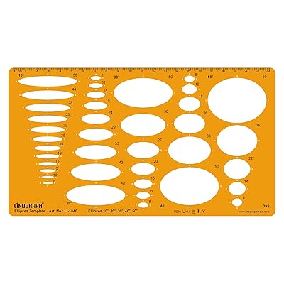 Ellipse Master Drafting Template - Technical Drawing Philippines | Ubuy