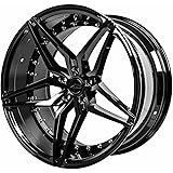 Amazon.com: Road Force Wheels RF22 | Staggered 22 Inch Rims (Set of 4 ...