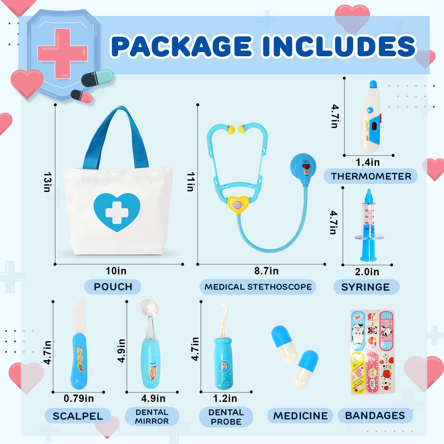 Mua TOY Life Doctor Kit for Toddlers 3-5, Kid Doctor Playset Kids ...