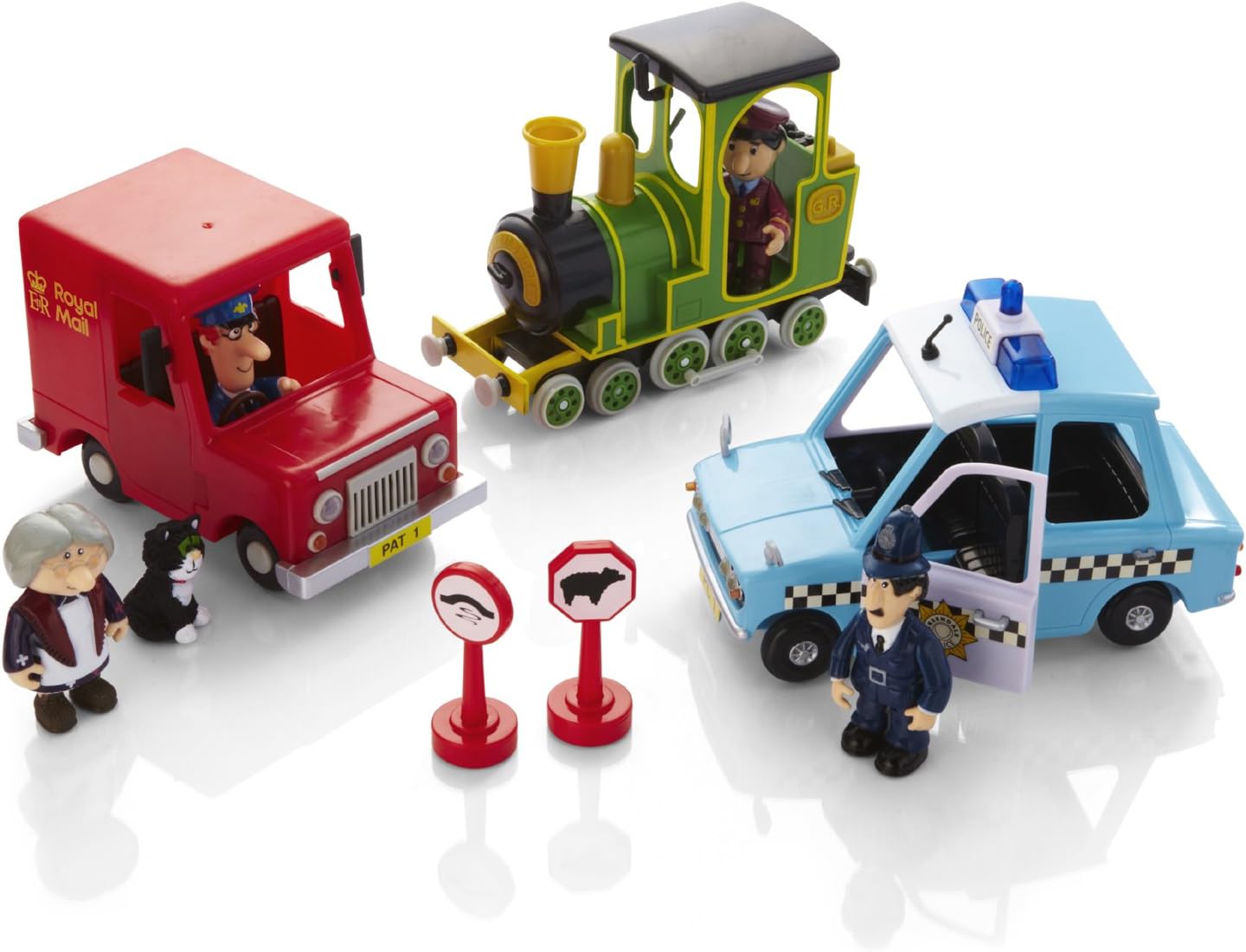 Postman Pat Deluxe Friction Action 3 Vehicle & Figures Playset – BigaMart