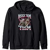 Amazon.com: Autism Funny Rizz Em With The Tism Meme Autistic Racoon T ...