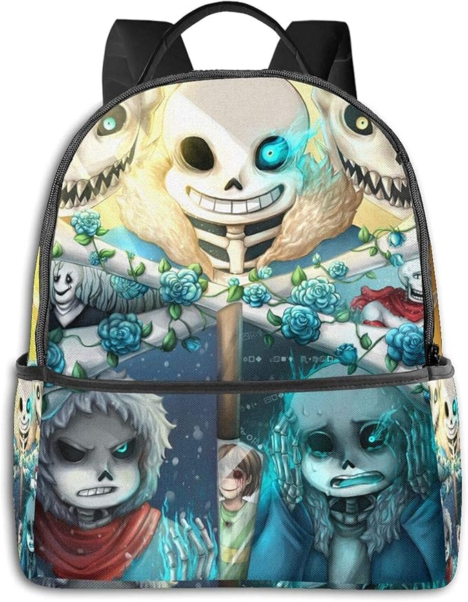 Undertale Backpack Laptop Business Fashion Travel Sport Big Backpack ...