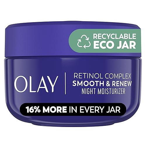 Olay Retinol Face Moisturizer, Smooth & Renew Cream for Women ...