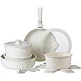 Amazon.com: Country Kitchen Cookware Set with Removable Handle, Oven ...