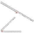 Amazon.com: SINGER 12-Inch Folding Ruler with Precision Marking & Zero ...