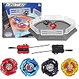 Amazon.com: DEZAWRTY Gyro X Stadium Battling Set, 4 Spinning Tops, 2 ...