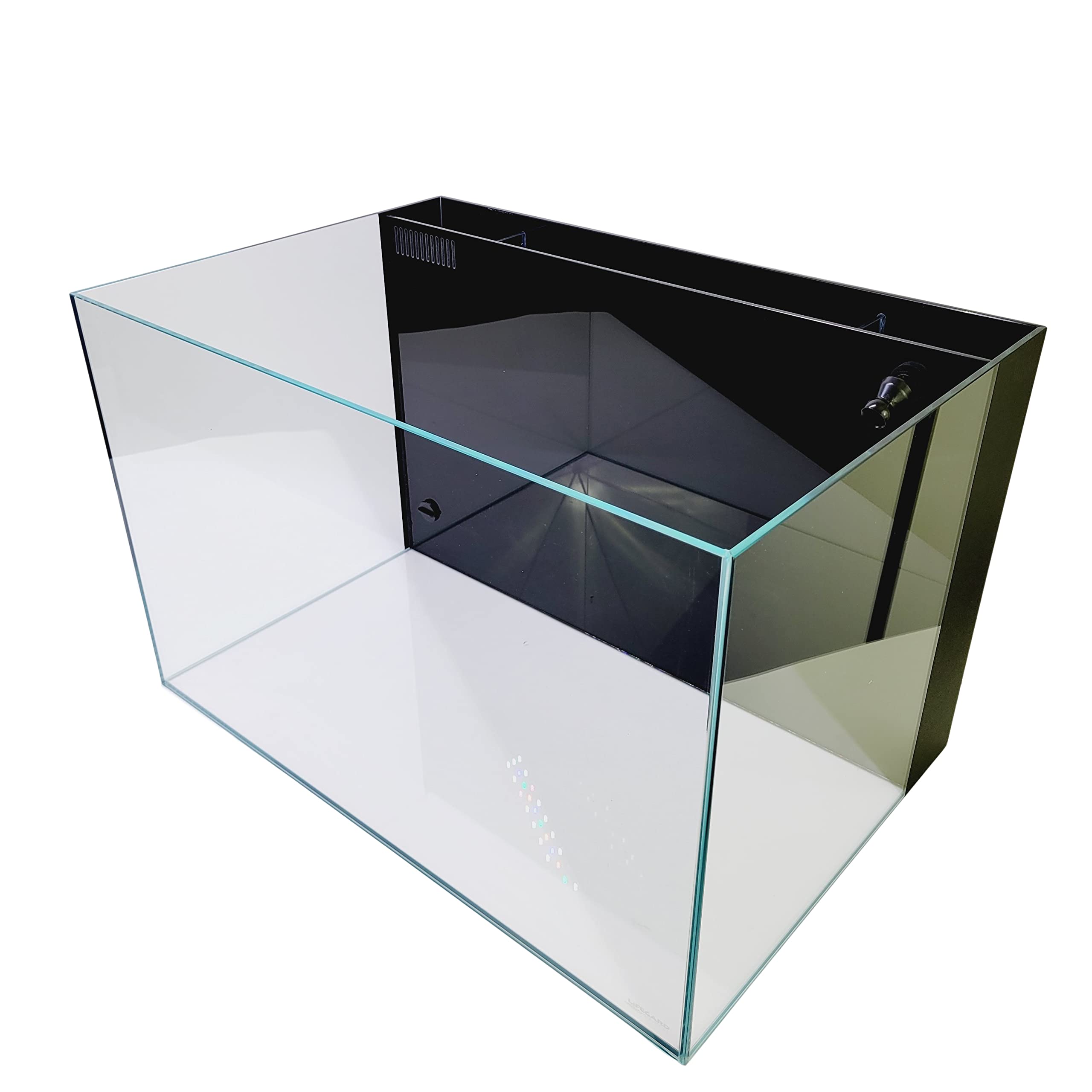 LIFEGARD Low Iron Ultra Clear 4 Gallon Crystal Aquarium with Built in ...