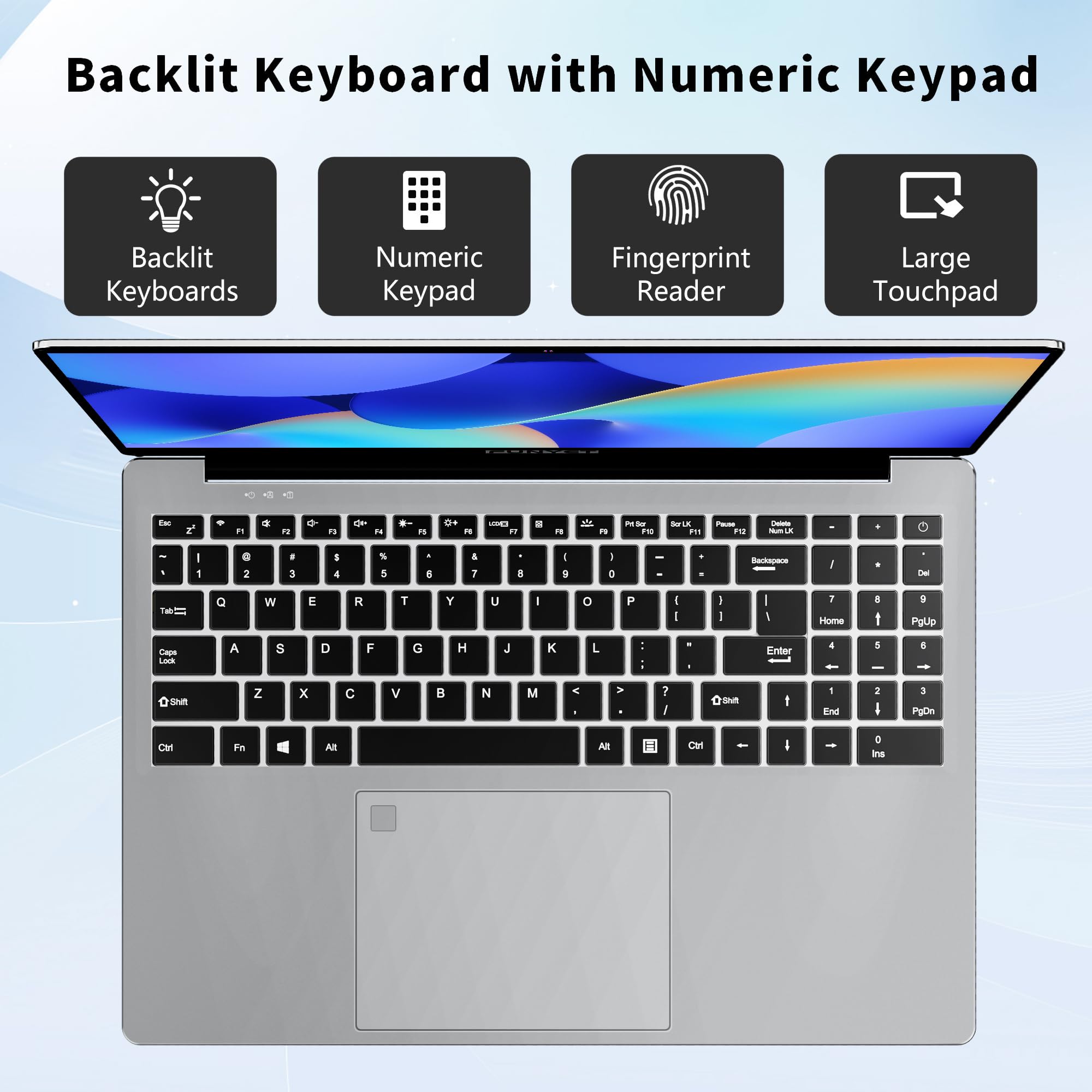Mua 16 Inch Laptop Computer, Gaming Laptop, 8GB RAM 256GB SSD, Intel ...