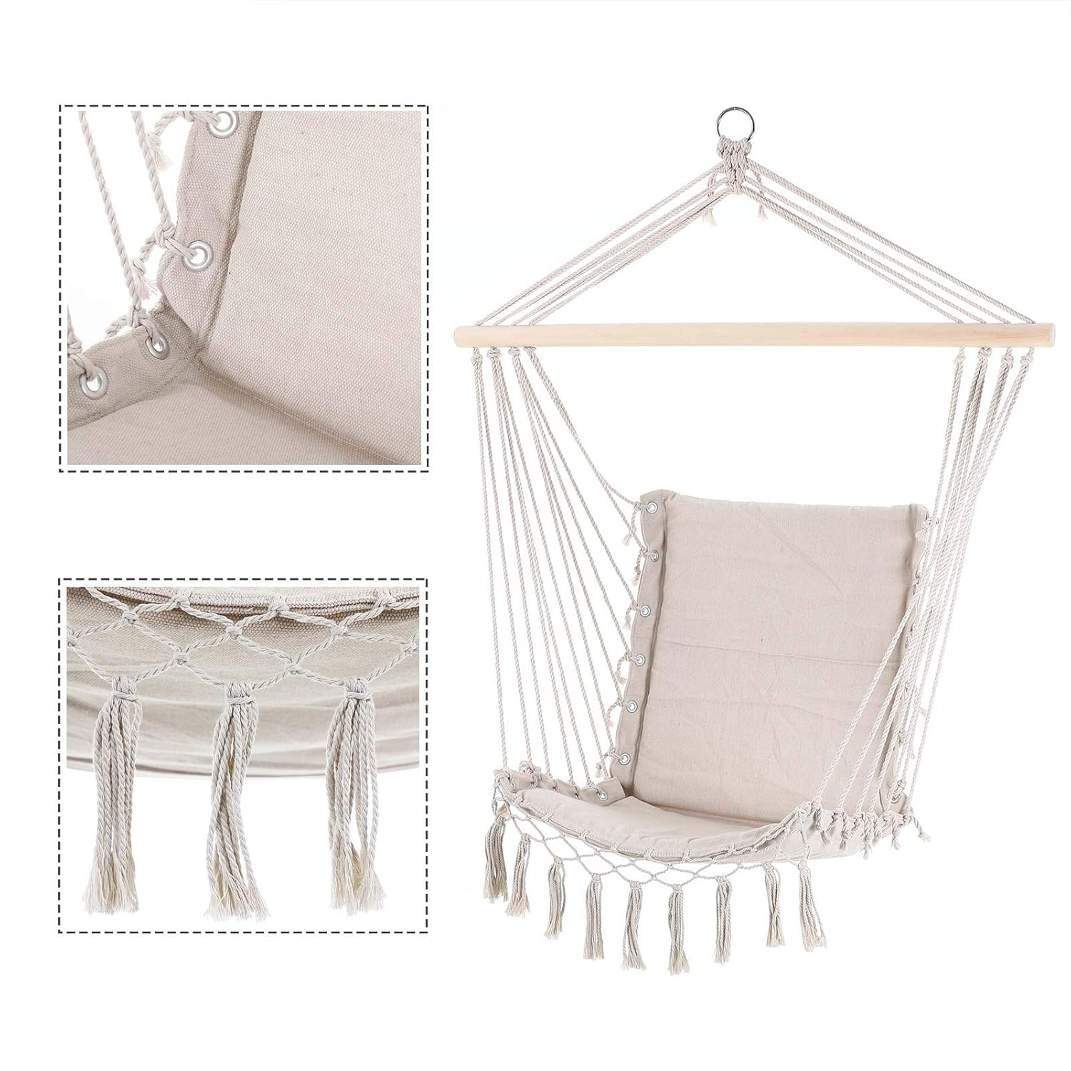 Amache, sedie sospese e accessori Detex Sedia sospesa da Giardino 150kg ...