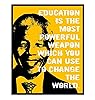 Nelson Mandela Poster, 8x10 - Classroom Decor - Inspirational Quotes ...
