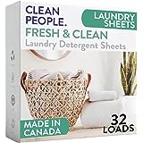 Amazon.com: Clean People Laundry Detergent Sheets - Recyclable ...