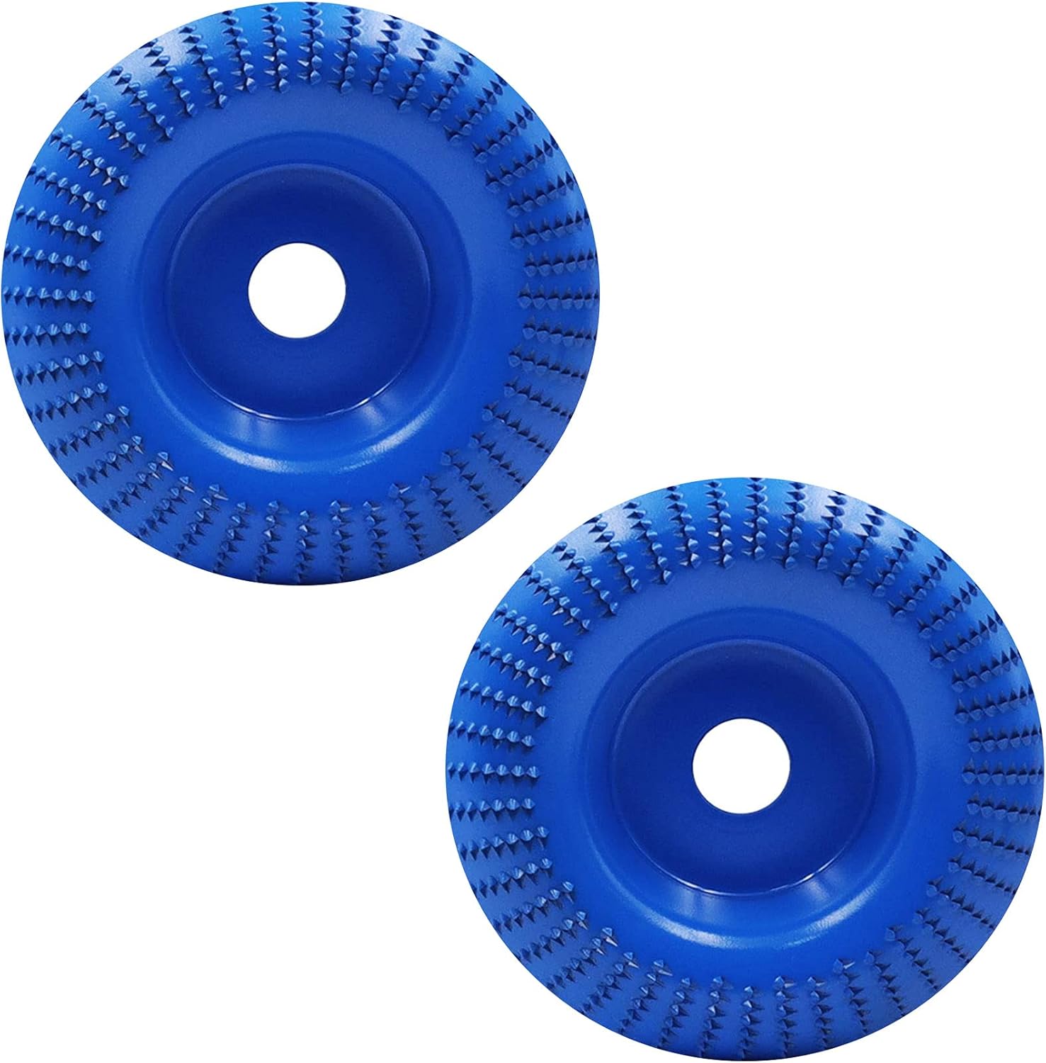 Wood Shaping Disc, (2 Pack, Diameter 4'', Bore 7⁄8"), Angle Grinder ...