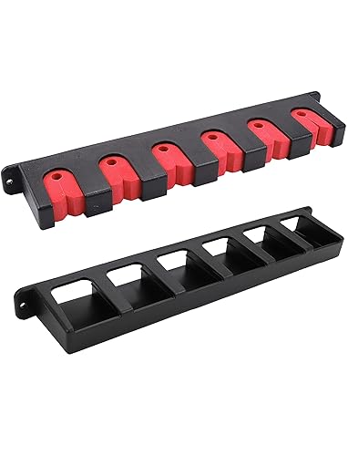 Ducurt Vertical Fishing Rod Rack - Wall-Mounted Fish Pole Holder for ...