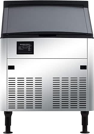 Amazon.com: Snooker Half Cube Commercial Ice Machine with Storage Bin ...