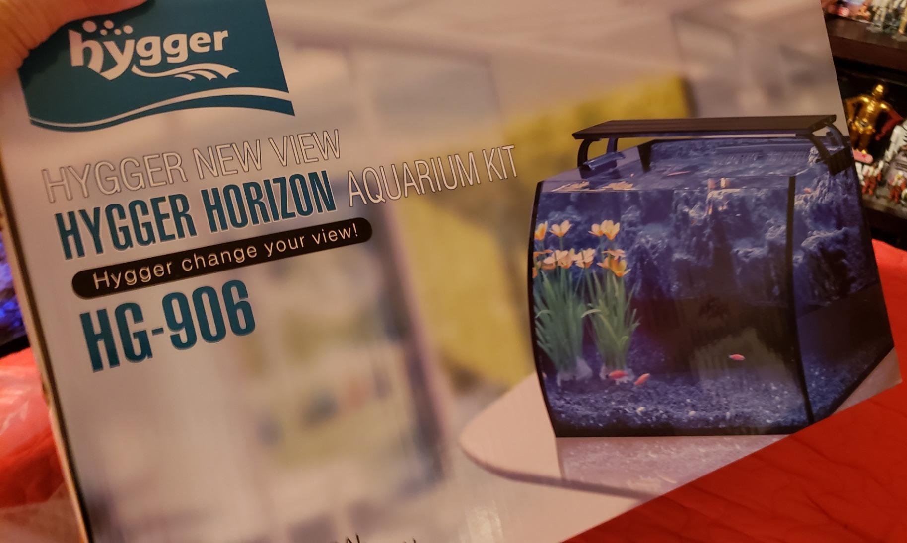 $24/mo - Finance Hygger Horizon 8 Gallon LED Glass Aquarium Kit for ...