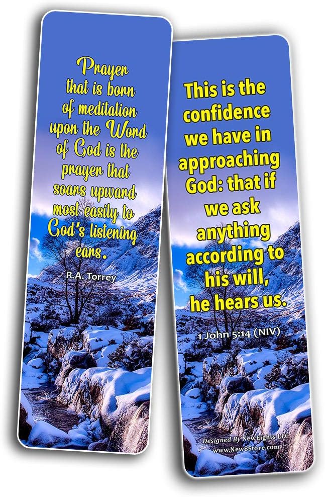 Prayer Quotes Bookmarks (60 Pack) – Prayer Quotes That are Simple and ...