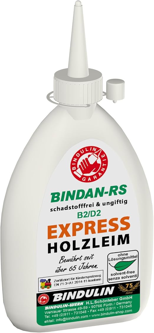 Bindulin BRS10/L Express Holzleim Bindan-RS 100g: Amazon.de: Baumarkt