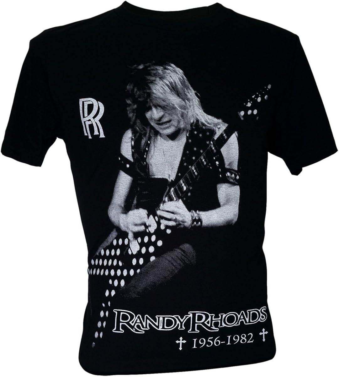 Amazon.com: Immortal Men's Randy Rhoads Guitarist Heavy Rock T-Shirt V5 ...