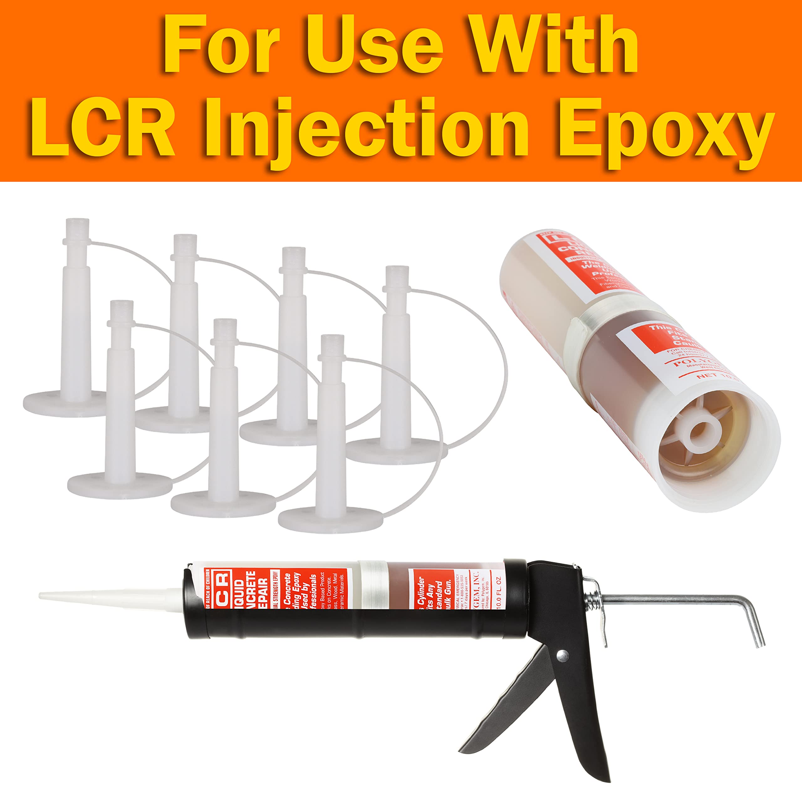 POLYGEM EPOXY LCR Injection Epoxy Part A Resin And B Hardener With 7 ...