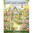 Amazon.com: Cottage Garden Coloring Book: Beautiful Country Cottages ...