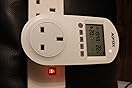 AGPTEK Thermostat Socket, Thermostat Timer Switch, Temperature Controller Plug, Programmable ...
