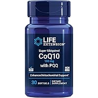 Life Extension Super Ubiquinol CoQ10 100 mg - CoQ10 altamente biodisponible - 60 cápsulas ...