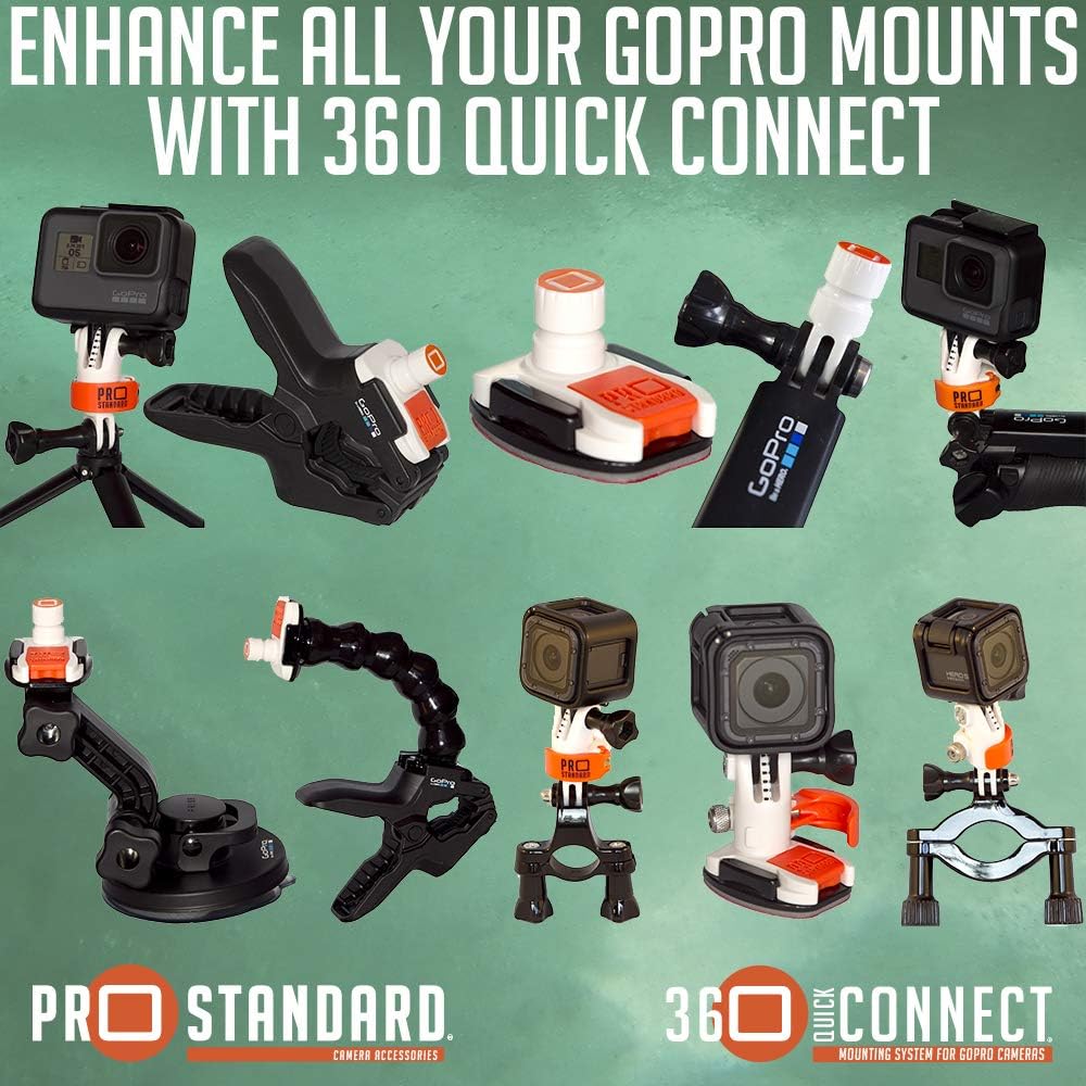 360 Quick Connect 12 Piece Bundle-GoPro Compatible – BigaMart
