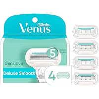 Amazon.com: Venus Deluxe Smooth Sensitive Women's Razor Blade Refills ...