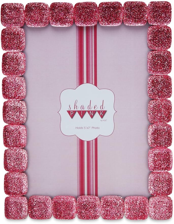 Amazon.com - Shaded Pink by H2Z 27044 Shimmer Photo Frame, 6-1/2 by 8-1 ...